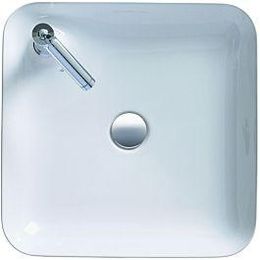 Duravit Cape Cod Aufsatzwaschtisch 2340460000 46 x 46 cm, weiss, mit Hahnloch, ohne Überlauf