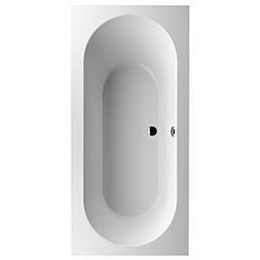 Villeroy & Boch Villeroy und Boch Rechteck-Badewanne UBQ199OBE2V-01 190 x 90 cm, Ablauf mittig, weiß