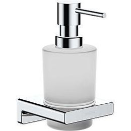 Hansgrohe AddStoris Lotionsspender 41745000 Wandmontage, Glaseinsatz, Metall, chrom