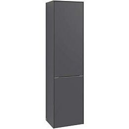 Villeroy & Boch Villeroy und Boch Subway 3.0 Hochschrank C59201VN 40x171x36,2cm, Schanier links/Griff Volcano black, cashmere grey