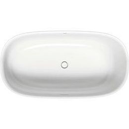 Duravit Zencha Badewanne 700462000000000 160 x 85 x 45,5 cm, freistehend, mit zwei Rückenschräge, weiß