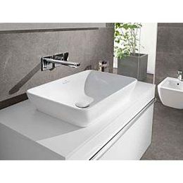 Villeroy & Boch Villeroy & Boch Venticello Waschtisch 41135501 55 x 36 cm, weiss, ohne Hahnloch, mit Überlauf