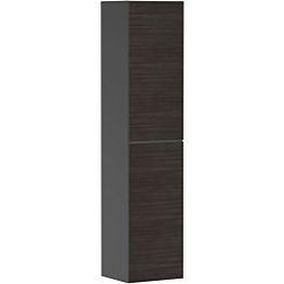 Hansgrohe Xevolos E Hochschrank 54223730 400x360x1760mm, rechts, schiefergrau matt, Eiche dunkel