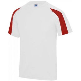 Just Cool Trainingsshirt Contrast Cool Sport T-Shirt + WRAP zertifiziert