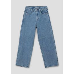 s.Oliver 5-Pocket-Jeans Jeans / Regular Fit / Mid Rise / Semi wide Leg Waschung