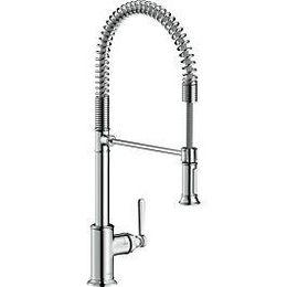 Hansgrohe Axor Montreux Küchenarmatur 16582000 chrom, schwenkbar 360Grad, Semi-Pro