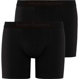 Bruno Banani Long Life 2.0 Pants, 2er-Pack, Logo-Bund, für Herren, schwarz, XXL