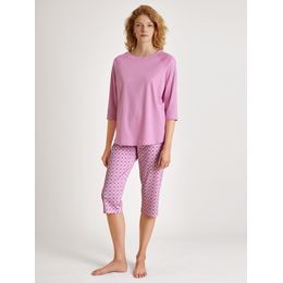 Calida Daylight Dreams Schlafanzug, Baumwolle, für Damen, pink, XS