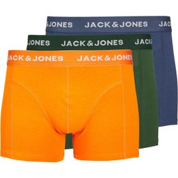 Jack & Jones JACK & JONES Pants kurz, 3er-Pack, Logo-Bund, für Herren, blau, M