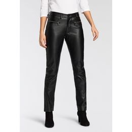Lederhose Gipsy Gr. XL (42), N-Gr, schwarz (black) Damen Hosen Lederhosen