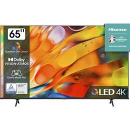 G (A bis G) HISENSE QLED-Fernseher "65E7KQ" Fernseher schwarz LED Fernseher Bestseller