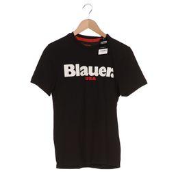 Blauer Herren T-Shirt, schwarz