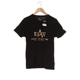 Alpha Industries Herren T-Shirt, schwarz