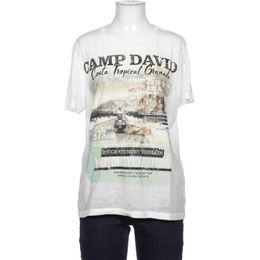 CAMP DAVID Herren T-Shirt, weiß