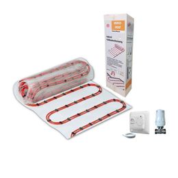 JOLLYTHERM Hybrid-D&uuml;nnbett-Fu&szlig;bodenheizung Vario-Heat Set Elektro + Wasser, 2,5 m&sup2;