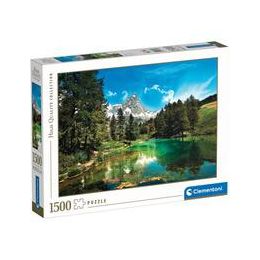 Clementoni High Quality Collection Landscape - Der blaue See, Puzzle 1500 Teile Teile: 1500 Altersangabe: ab 10 Jahren