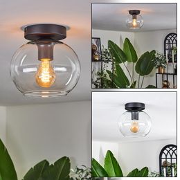 hofstein Apedo Deckenleuchte Glas 20 cm Klar, 1-flammig