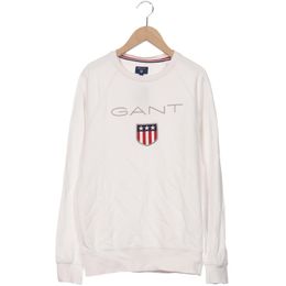 Gant Herren Sweatshirt, weiß, Gr. 46