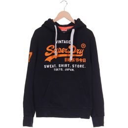 Superdry Herren Kapuzenpullover, schwarz