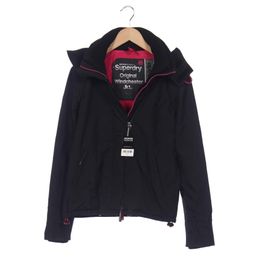 Superdry Damen Jacke, schwarz, Gr. 38