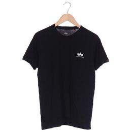 Alpha Industries Herren T-Shirt, schwarz