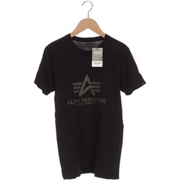 Alpha Industries Herren T-Shirt, schwarz, Gr. 44