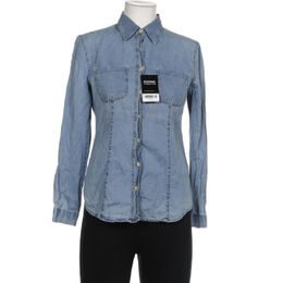Armani Jeans Damen Bluse, blau, Gr. 38