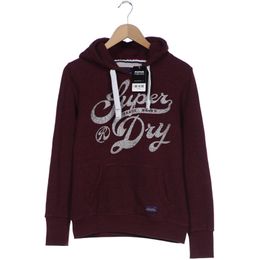 Superdry Damen Kapuzenpullover, bordeaux, Gr. 36