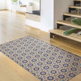 Teppich Orientalisches Muster mit bunten Sternen
