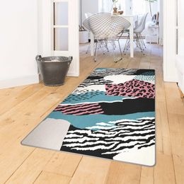 Teppich Animalprint Zebra Tiger Leopard Asien