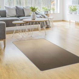 Teppich Beige Farbverlauf