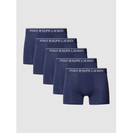 Polo Ralph Lauren Underwear Trunks mit elastischem Logo-Bund im 5er-Pack