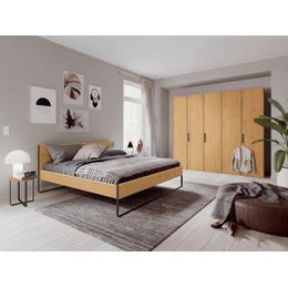 Hülsta hülsta Komplettschlafzimmer NEO Schlafen, (Spar-Set, 4-St), mit 5-türigen Kleiderschrank, inklusive Liefer- und Montageservice, beige
