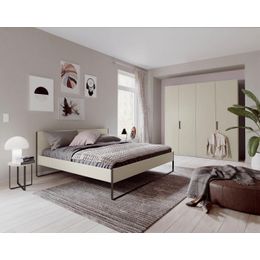 Hülsta hülsta Komplettschlafzimmer NEO Schlafen, (Spar-Set, 4-St), 4- türiger Kleiderschrank, inklusive Liefer- und Montageservice, grau