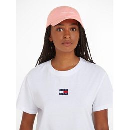 Tommy Jeans Baseball Cap TJW LINEAR LOGO CAP, rosa