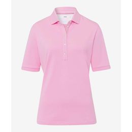 Brax Damen Poloshirt Style CLEO, Rosa, Gr. 34