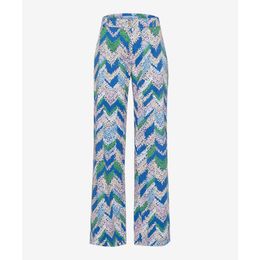 Brax Damen Palazzohose Style MAINE, Blau, Gr. 34