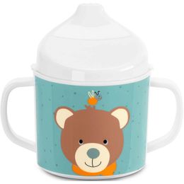 Sterntaler® Kinderbecher Henkeltasse Ben, Polypropylen, Silikon, grün