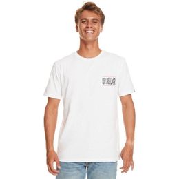 Quiksilver T-Shirt Taking Roots, weiß