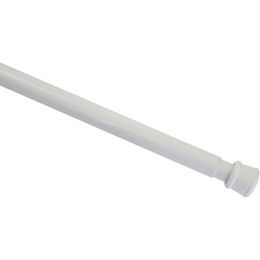 Scheibenstange Spannstange Ø 23/26 mm, Gardinia, ausdrehbar, ohne Bohren, geklemmt, Aluminium, vielseitig einsetzbar, weiß