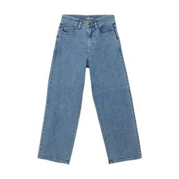 s.Oliver Junior Regular-fit-Jeans im Used-Look, blau