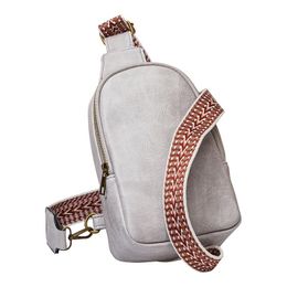 HJP Damen Sling Bag "Fina" (Farbe: grau)