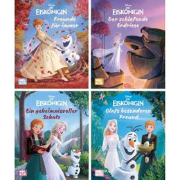 Nelson Mini-Bücher: 4er Disney Die Eiskönigin 17-20, Gebunden