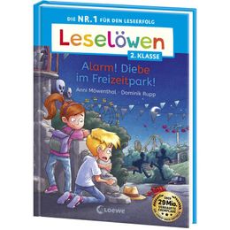 Loewe Verlag Leselöwen 2. Klasse - Alarm! Diebe im Freizeitpark! - Anni Möwenthal, Gebunden