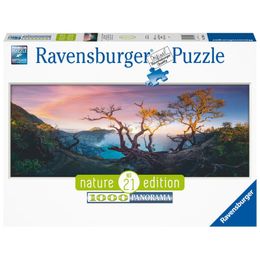 RAVENSBURGER VERLAG Ravensburger Puzzle - Schwefelsäure See am Mount Ijen, Java - Nature Edition 1000 Teile