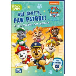Nelson PAW Patrol Geschichtenbuch: Auf geht's PAW Patrol!, Gebunden