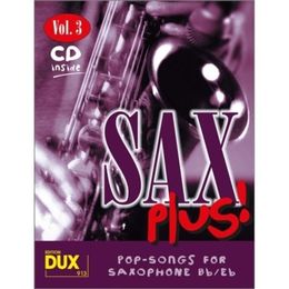 Sax plus, m. Audio-CD.Vol.3 - Arturo Himmer, Geheftet