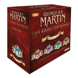 Der Krieg der Könige,20 Audio-CD, 20 MP3 - George R. R. Martin (Hörbuch)