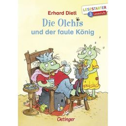 Oetinger Die Olchis und der faule König - Erhard Dietl, Gebunden