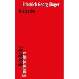 Klostermann Nietzsche - Friedrich Georg Jünger, Taschenbuch